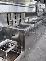 Quality Single Arm Automatic Ultrasonic Cleaning Machine Powerful With Up And Down for sale