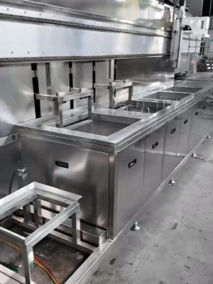 China Single Arm Automatic Ultrasonic Cleaning Machine Powerful With Up And Down Oscillation for sale