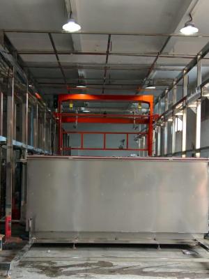 China Aluminum Alloy Automated Passivation Systems Smooth Operation Aluminum Alloy Passivation Line for sale