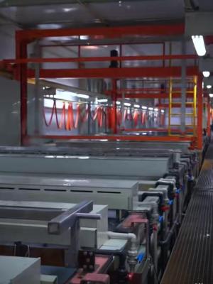 China Aluminum Alloy Model Automated Anodizing Line 50HZ Micro Arc Anodizing Processing Equipment for sale