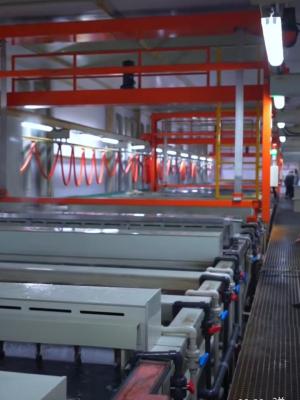 China Color And Bright Oxidation Surface Treatment Line For Sandblasted Aluminum Alloy for sale