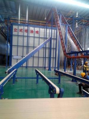 China Economical Vertical Powder Coating System for Aluminum Profiles for sale
