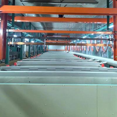 China High-Speed Automated Anodizing Production Line With 40m/min Crane Speed For Aluminum Part Efficiency for sale