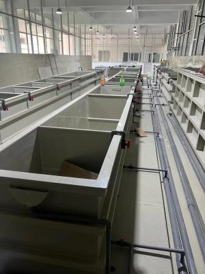 China Cost-Effective Semi-Automatic Anodizing Line With Manual Adjustment For Small-Batch Aluminum Production for sale