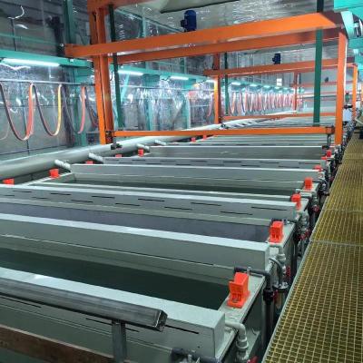 China Precision Temperature-Controlled Automatic Anodizing Line For Uniform Aluminum Oxide Film for sale