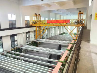 China PLC Controlled Aluminum Profile Anodizing Line extrusion finishing plant for sale