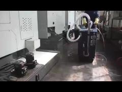 Portable machine tool debris cleaning equipment