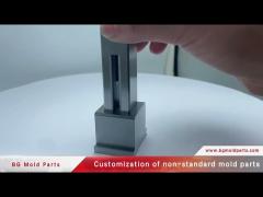 ASP30 Custom Mold Components Machining Spare Parts For CNC Cutter Knife