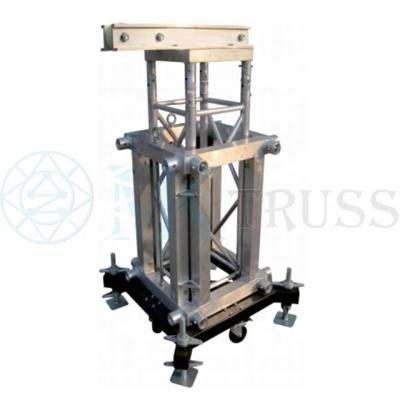 Chine Système d'éclairage de treillis de support au sol en aluminium pour cadre de treillis de 520 mm à 760 mm Certificat à vendre