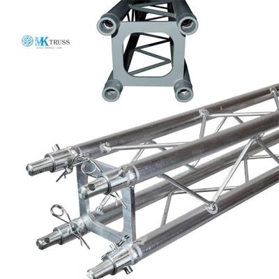 China 100 mm Mini Lighting Frame Truss System met 5 mm beugels en aluminium 6061-T6 materiaal Te koop