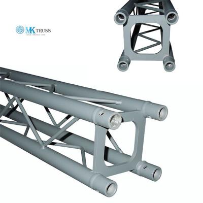China Op maat gemaakte 100*100*1500mm zilveren aluminium verlichting Lift Stage Truss System voor evenementen Te koop
