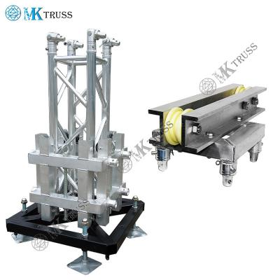 China 300/400 Truss Fit Stalen/Aluminium LED-scherm TV Back Stand Automatische luidspreker Lift Truss System Te koop