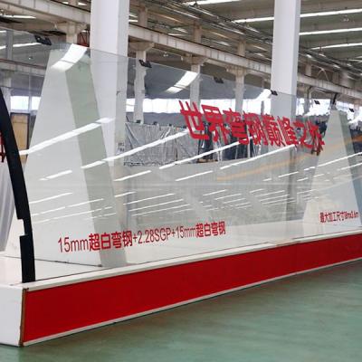 China VERY LARGE CLEAR TEMPERED GLASS for sale