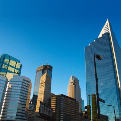 China Low e Laminated Glass for curtain wall for sale