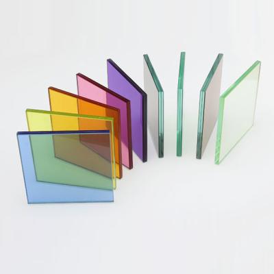 China Tempered Color Laminated Glass for sale
