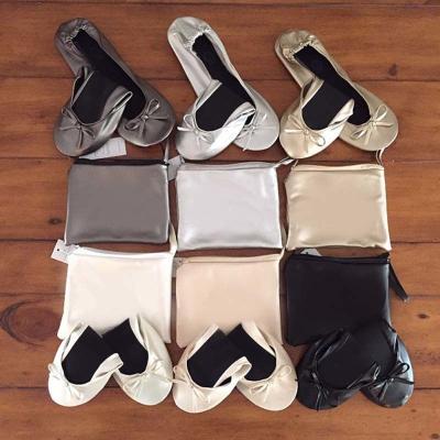 China 2018 New Style and Fashion PU Material Ballerina Shoe after Party Wedding Gifts Shoes for Guest for sale