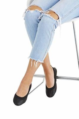 China Wholesale of Fold up Ballet Flats-Foldable Shoes-with Purse & Tote Carry Bag.in Black and Silver Color for sale