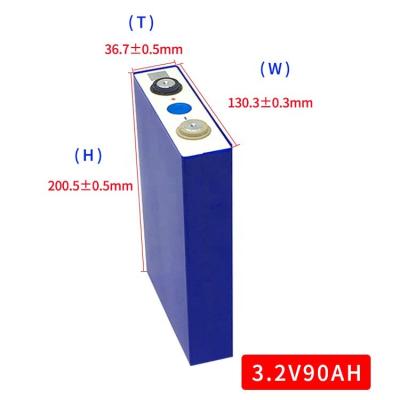 Cina Pacchetto ricaricabile 4Pcs LiFePO4 3.2V 90Ah della batteria al litio del sistema solare in vendita