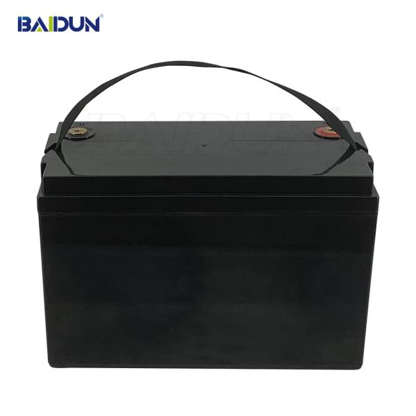 DOD80% Deep Cycle 12V Lithium Battery 1280Wh Built In BMS Protection