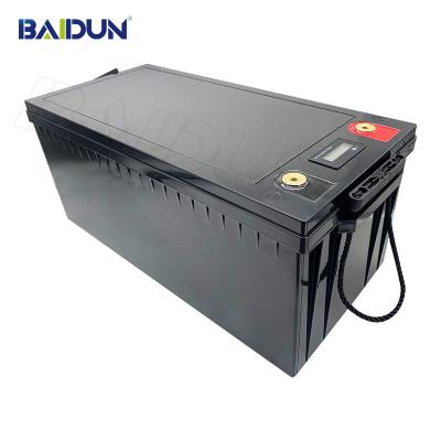 China ciclos da bateria 4000 do carrinho de golfe do lítio Lifepo4 do iate de 12V 250ah à venda