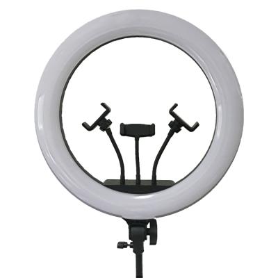 Cina 18 inch 70w light ring photography studio3200-6000k dimmable ring light for live show led ring light in vendita