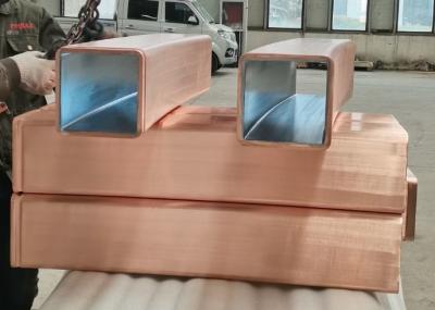 Китай Трубка прессформы непрерывного литья CuAg омедняет проводимость 80mm X80 Mm термальную продается