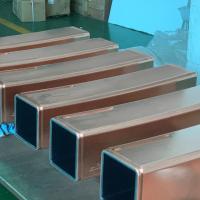 China CuCrZr Copper Rectangular Tube for sale