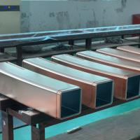 China CuCrZr Copper Rectangular Tube for sale