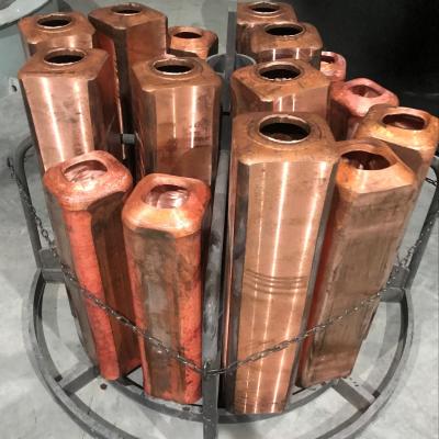 China Vierkante Dikte 10mm de Buis Ononderbroken Afgietsel van de Kopervorm Te koop