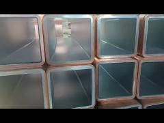 CuCrZr Copper Mold Tube Continuous Casting 90mm Square