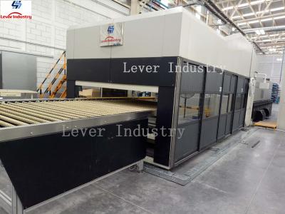 China Double Curvature Glass Tempering Furnace for Auto rear glass for sale