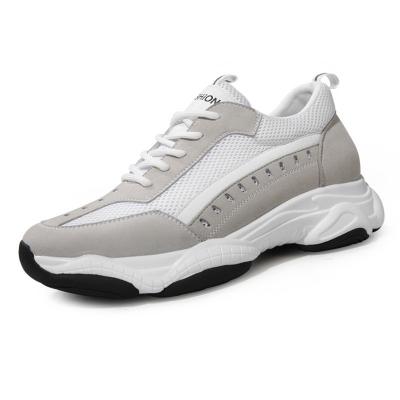 China Fashion Outdoor Running Sport Shoes Invisible Lift Insole Elevator Sneaker Height Increasing 8 CM for sale