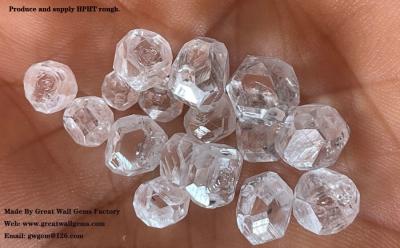 China 0.5-8 ct hpht lab grown diamond rough for sale