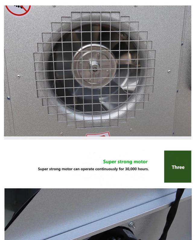 YAYE FFU Fan Filter Unit side view