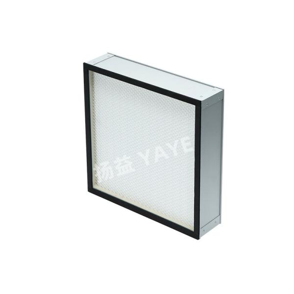 Quality High Efficiency Pleated H13 Hepa Filter Aluminum Frame For Ultra Cleanroom for sale