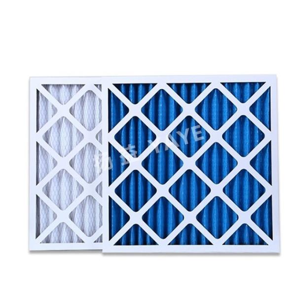 Quality Paper Frame G4 Pleated Panel Filter CE FCC Pleated Pre Filter G3 for sale
