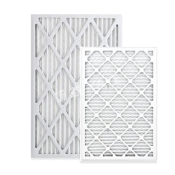 Quality Mini G4 Folding Air Pre Filter Pleated Panel Air Filters With Paper Frame for sale