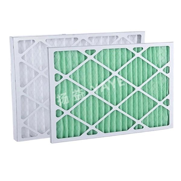 Quality OEM Pre Filter Air Filter Lightweight G4 Pleated Panel Filter for sale