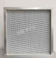 Quality Aluminum Frame Custom Air Filters , Polyurethane Sealed H13 HEPA Filter for sale