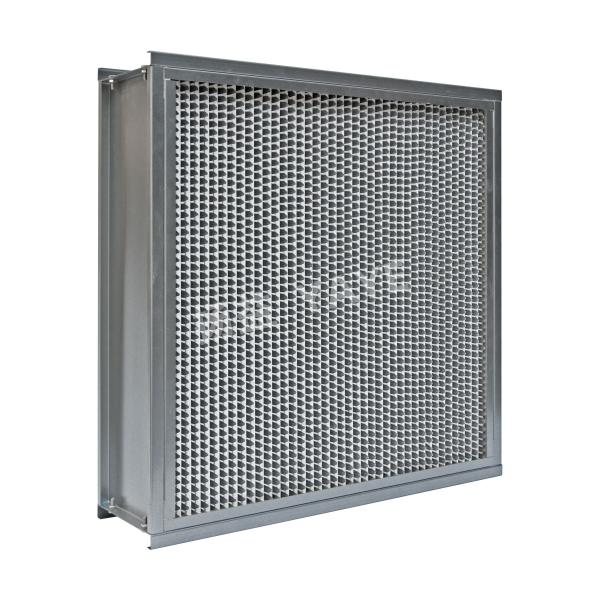 Quality Customized Deep Pleated HEPA Filter Aluminum Frame For Food Industry for sale