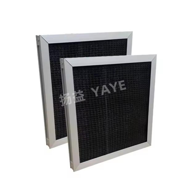 Quality Aluminum Frame Air Pre Filter Primary Carbon Panel Filter Carbon Panel Filter for sale