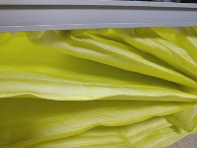 Cina Filtro per borsa di tasca F8 di filtro industriale di design portatile tessuto non tessuto con resistenza media e bassa design durevole in vendita