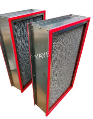 China Glass Fiber temperature Resistant Air Filter Built to Withstand Harsh Thermal Conditions While Maintaining Air Standards for sale