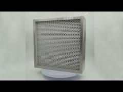 0.3uM Deep Pleated HEPA Filter 100 Grade High Efficiency HEPA Filter