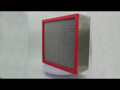 HEPA Metal Mesh Ac Filters H13 H14 High Temp Air Filter 630×630×220mm