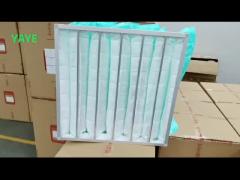 0.4um F6 Bag Filter Fiberglass Bag Filter Medium Efficiency