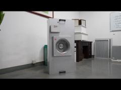 High Capacity and Industrial FFU Fan Filter Unit With 1000m3/H Rated Air Volume And Silver Finish