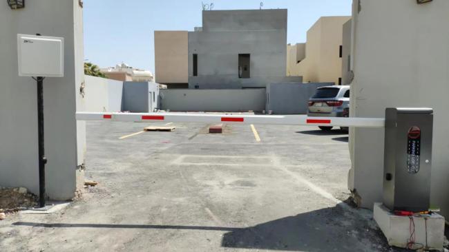 ZT-201 Boom Barrier Gate installation example