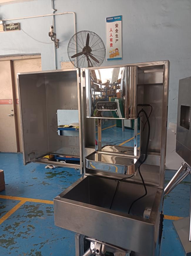 Close-up view of Zento Turnstile Gate mechanism