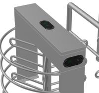 China RS485 Interface Half Height Gate Turnstile Security Gates 550mm for sale